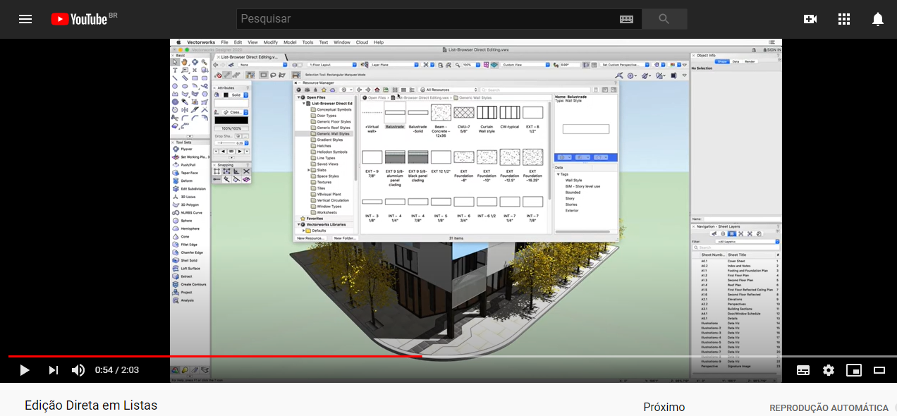 Aprendendo com o Vectorworks – Aprendendo com o Vectorworks